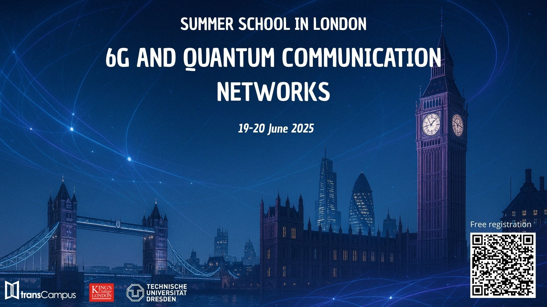 Summer School on 6G and Quantum Communication Networks - transCampus